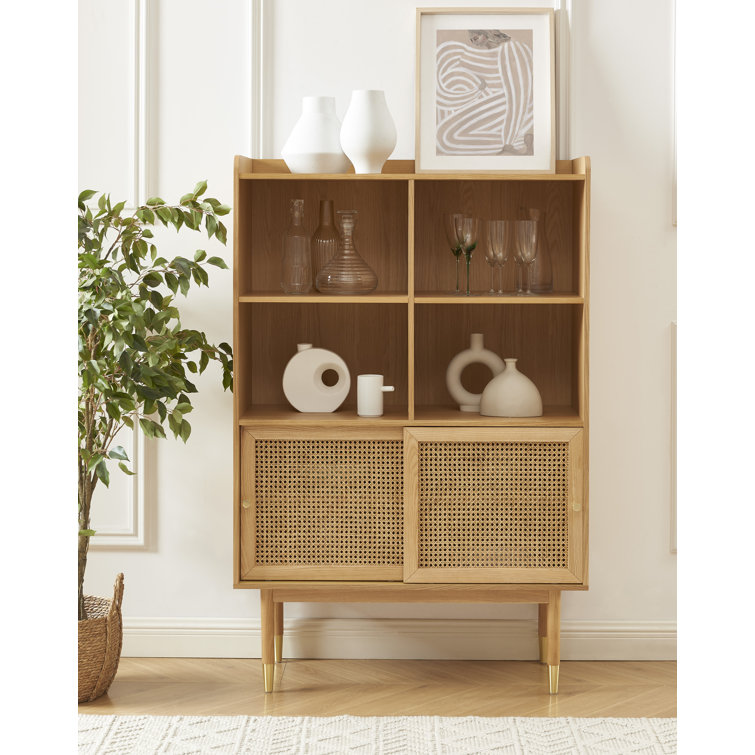 Bay Isle Home Akiya 152cm H x 100cm W Standard Bookcase | Wayfair.co.uk